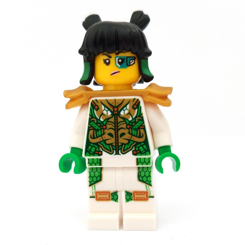 LEGO Set fig-011137 Mei, Pearl Gold Armor | Rebrickable - Build with LEGO
