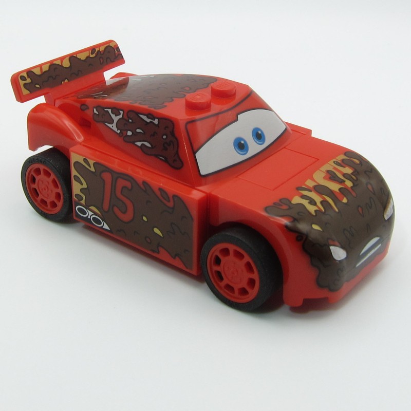 LEGO Set fig-011154 Lightning McQueen, Dirty | Rebrickable - Build with ...