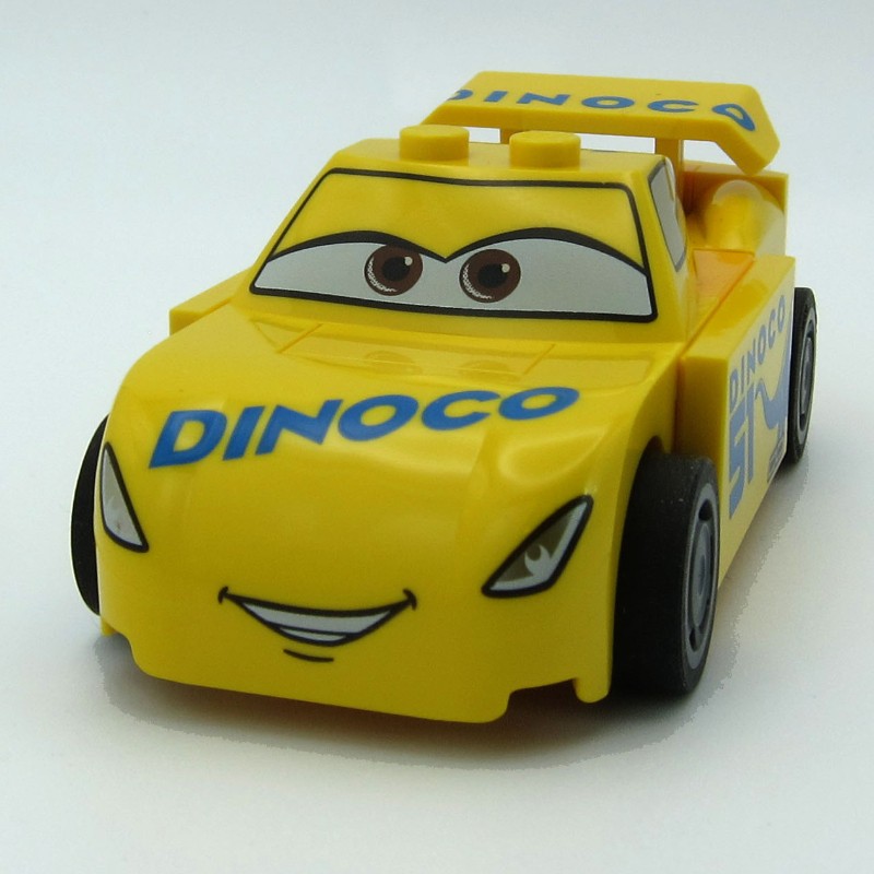 LEGO Set fig-011244 Cruz Ramirez, Large Dinoco Logo | Rebrickable ...