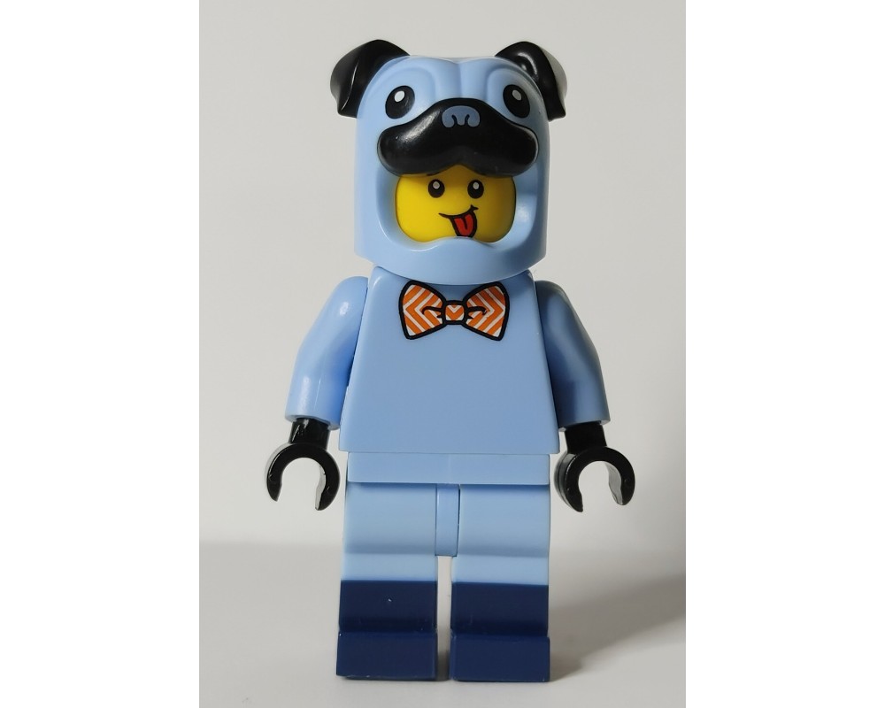 LEGO Set fig-011289 Pug Costume - Bright Light Blue | Rebrickable ...
