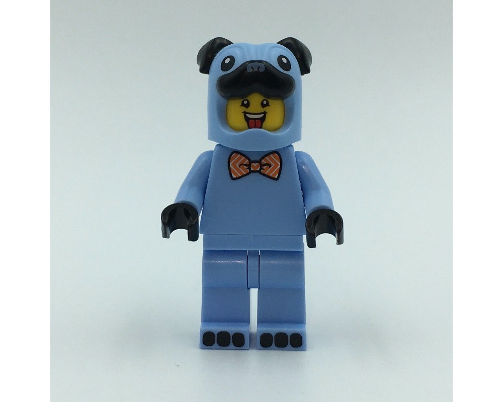 LEGO Set fig-011289 Pug Costume - Bright Light Blue | Rebrickable ...