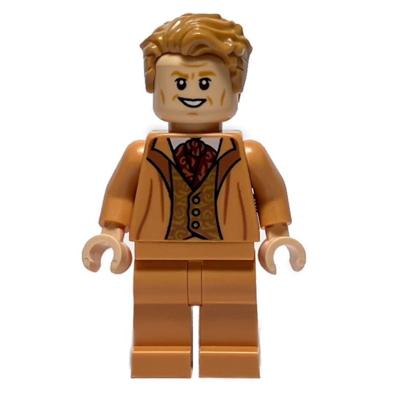 LEGO Set fig-011374 Professor Gilderoy Lockhart, Nougat Suit (2021 ...