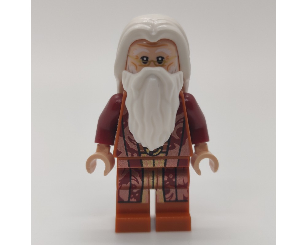 LEGO Set fig-011385 Albus Dumbledore, Dark Orange Robes | Rebrickable ...