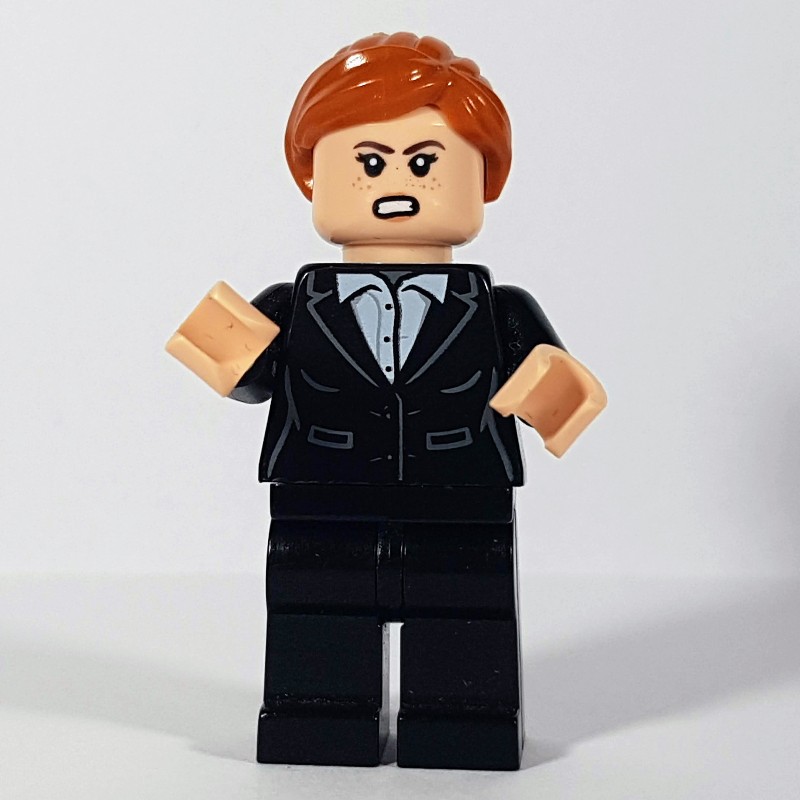 LEGO Set fig-011403 Pepper Potts, Black Suit, Ponytail | Rebrickable ...