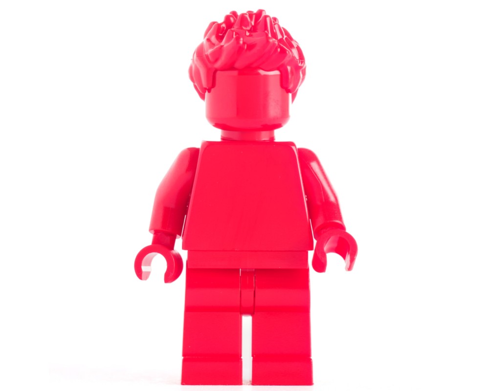 LEGO Set fig-011429 Monochrome Red with Hair | Rebrickable - Build with ...