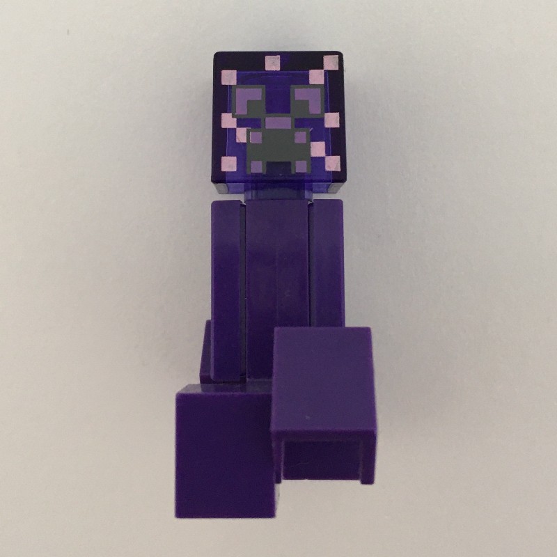 LEGO Set fig-011489 Creeper - Enchanted (2021 Minecraft) | Rebrickable ...