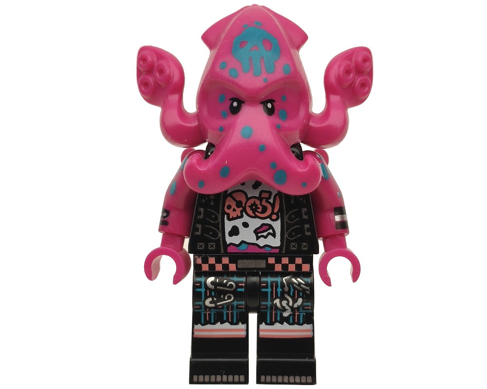 LEGO Set fig-011543 Squid Drummer | Rebrickable - Build with LEGO