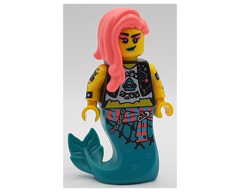 LEGO Set fig-011544 Mermaid Violinist | Rebrickable - Build with LEGO