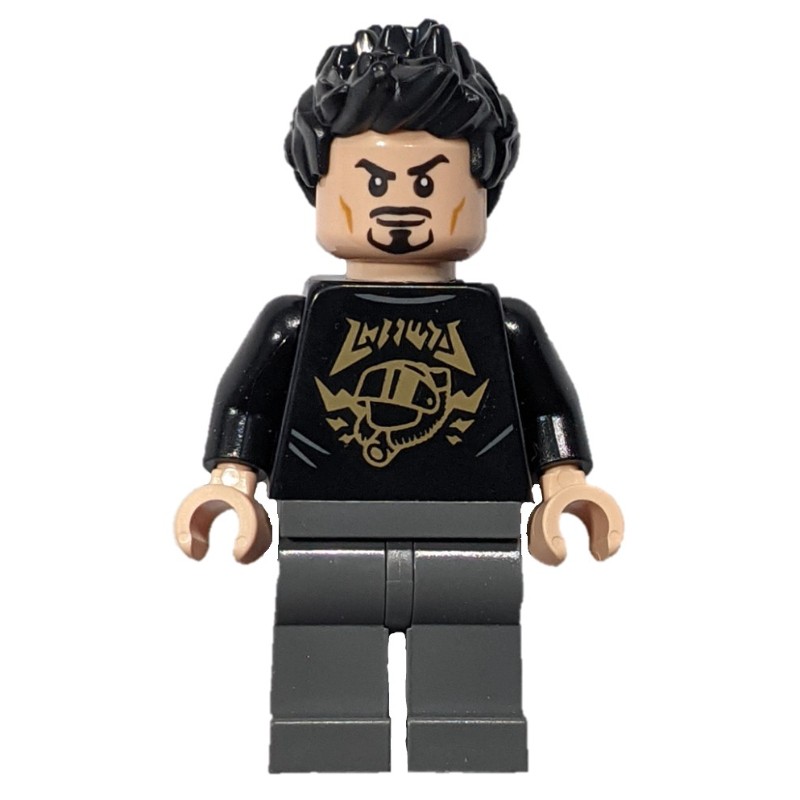 LEGO Set fig-011608 Tony Stark (2021 Super Heroes Marvel) | Rebrickable - Build with LEGO