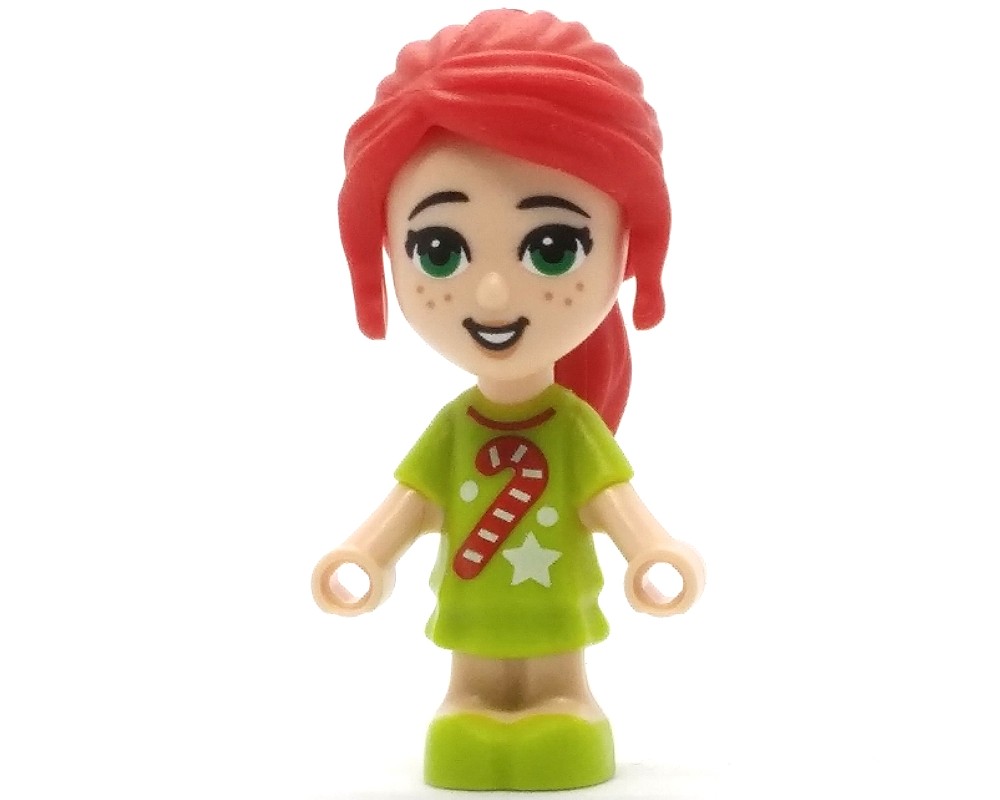 LEGO Set fig-011769 Mia - Microdoll, Lime Dress | Rebrickable - Build ...