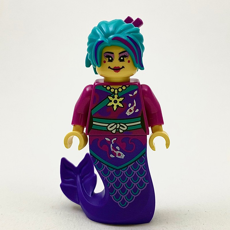 LEGO Set fig-011819 Karaoke Mermaid | Rebrickable - Build with LEGO