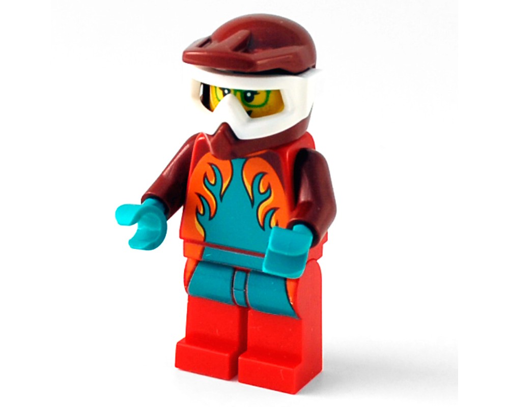 LEGO Set fig-011823 Freya McCloud, Stunt Rider Outfit | Rebrickable ...