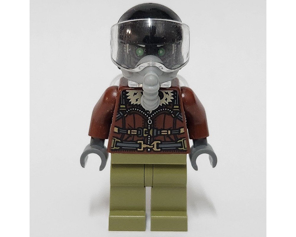 LEGO Set fig-011844 Vulture, Reddish Brown Jacket, Black Helmet ...