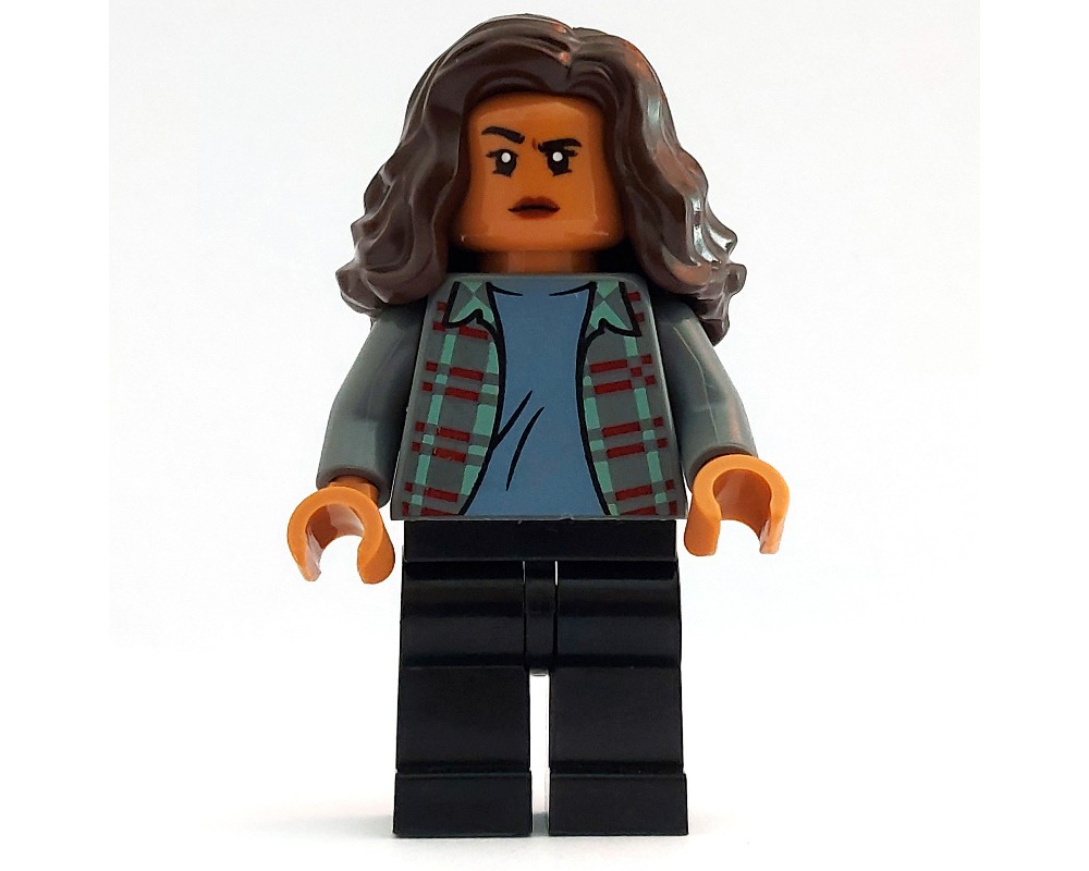 LEGO Set fig-011849 MJ, Dark Bluish Gray Plaid Shirt | Rebrickable ...