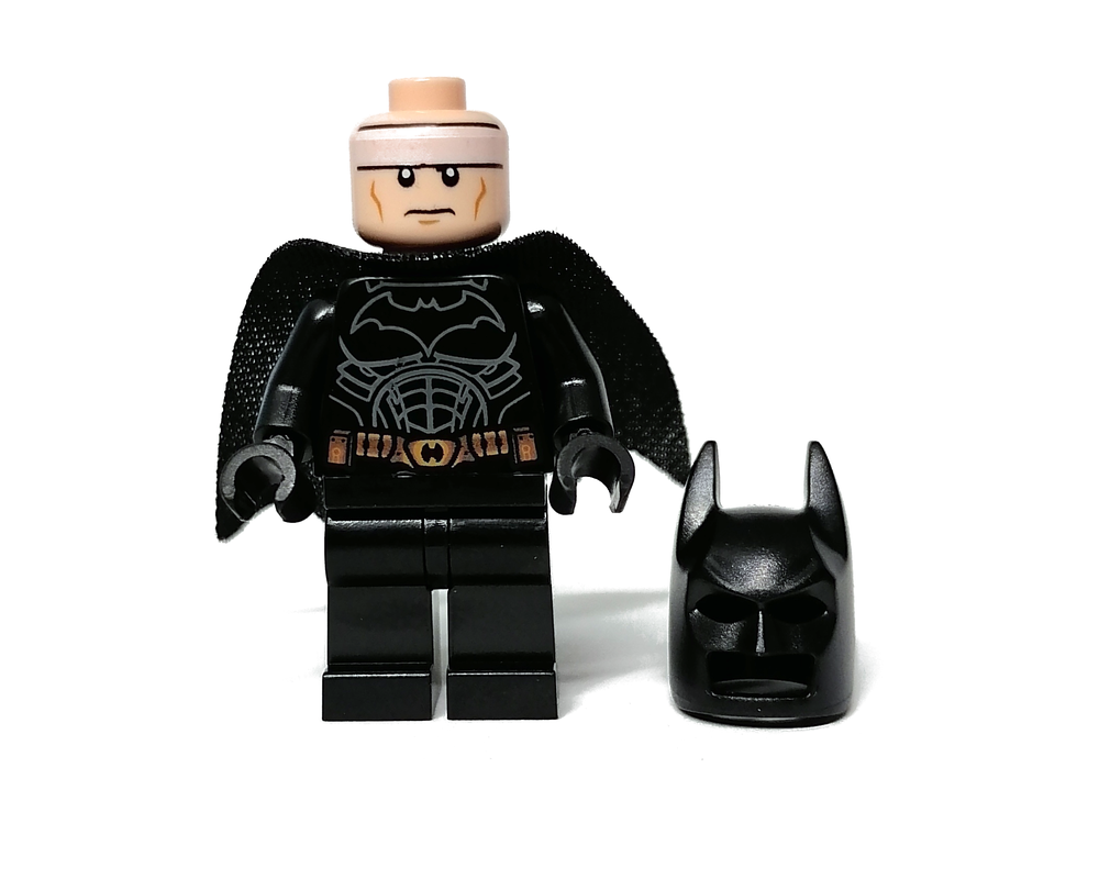 LEGO Set fig-011850 Batman, Black Suit, Black Cape and Cowl, Copper ...