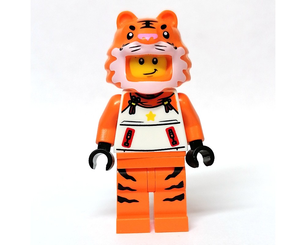 LEGO Set fig-011893 Tiger Suit Guy | Rebrickable - Build with LEGO