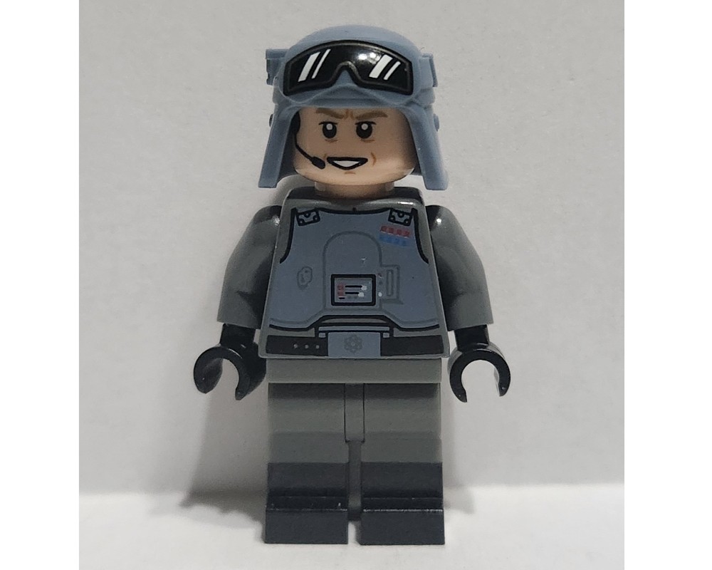 LEGO Set fig-011941 General Maximillian Veers, Sand Blue Helmet with ...