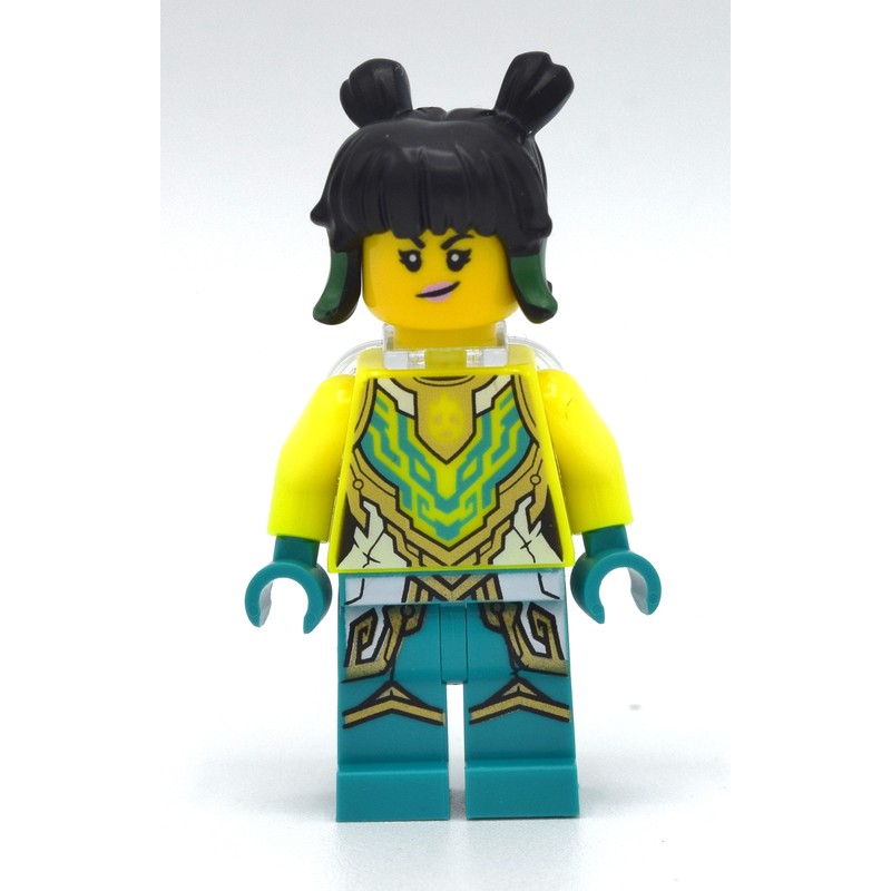 LEGO Set fig-011958 Mei, Vibrant Yellow Armor, Neck Bracket ...