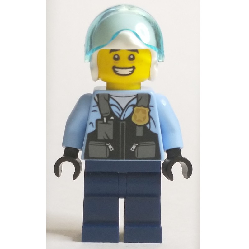LEGO Set fig-012020 Allen, Vest, White Helmet | Rebrickable - Build ...