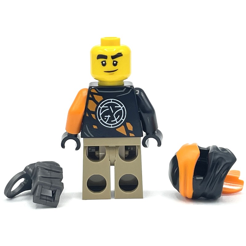 LEGO Set fig-012113 Cole - EVO, Wraps | Rebrickable - Build with LEGO