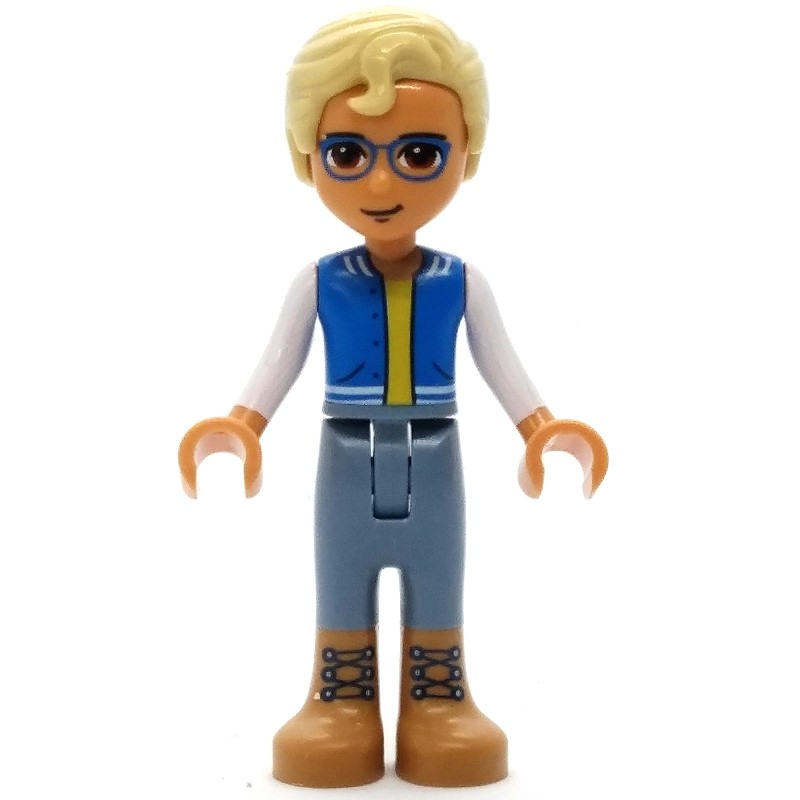 LEGO Set fig-012136 Sebastian - Blue Jacket, Sand Blue Pants, Tan Hair ...