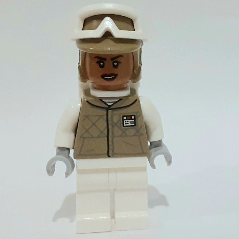 LEGO Set fig-012156 Rebel Trooper in Hoth Uniform, Nougat Head ...