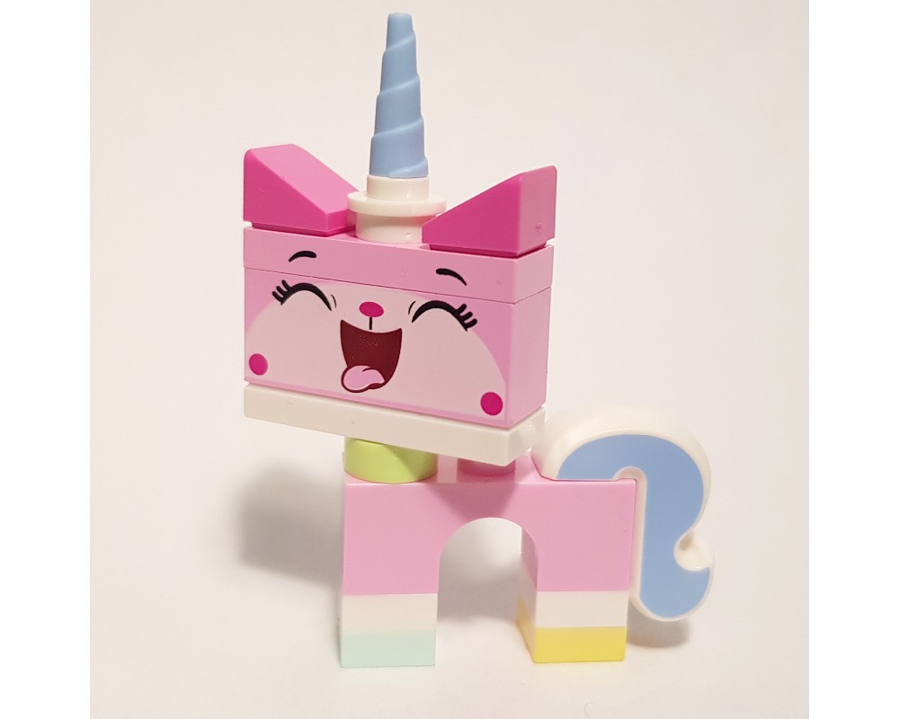 LEGO Set fig-012265 Unikitty, Light Aqua Foot, Closed Eyes, Tongue ...