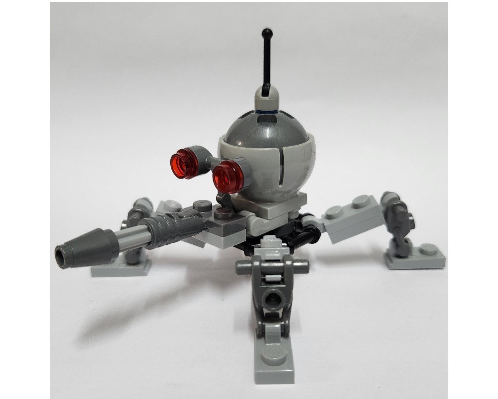 LEGO Set fig-012482 Dwarf Spider Droid, Dark Bluish Gray Dome, Fixed ...