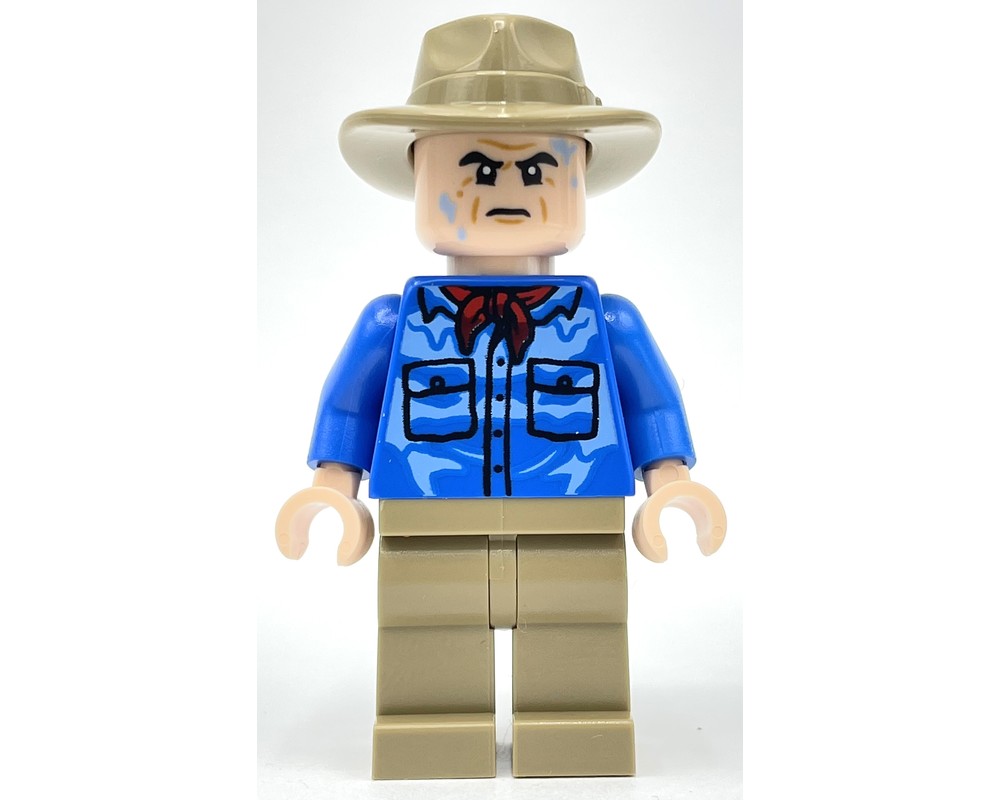 LEGO Set fig-012507 Alan Grant, Wet | Rebrickable - Build with LEGO