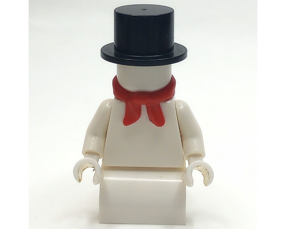 LEGO Set fig-012552 Snowman - Red Scarf, Black Hat | Rebrickable ...