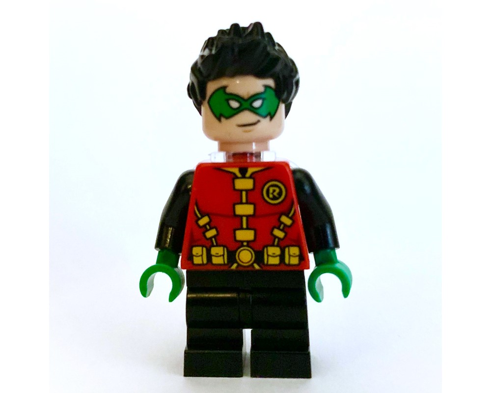 LEGO Set fig-012604 Robin, Green Eyemask, Yellow Utility Belt, Short ...