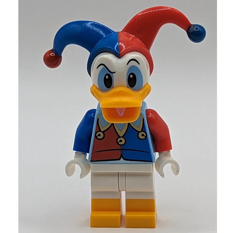 LEGO Set fig-012635 Donald Duck, Jester (2022 Disney) | Rebrickable ...
