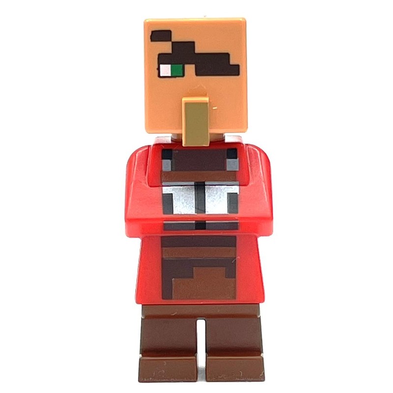 LEGO Set fig-012649 Blacksmith Villager (2022 Minecraft) | Rebrickable ...