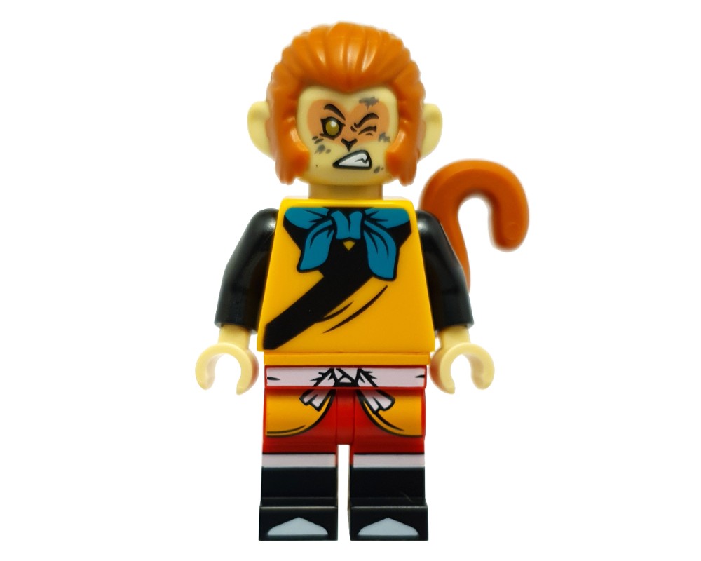 LEGO Set fig-012664 Monkey King, Dark Turquoise Bow, Winking ...