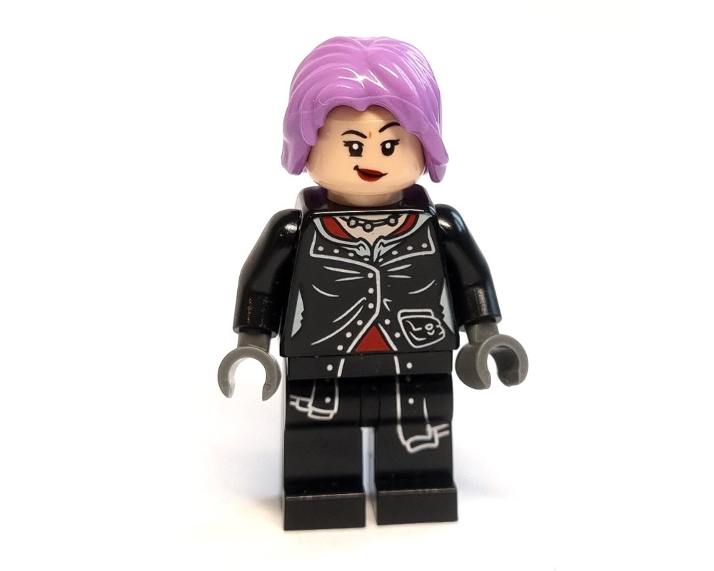 LEGO Set fig-012677 Nymphadora Tonks, Medium Lavender Hair, Closed ...