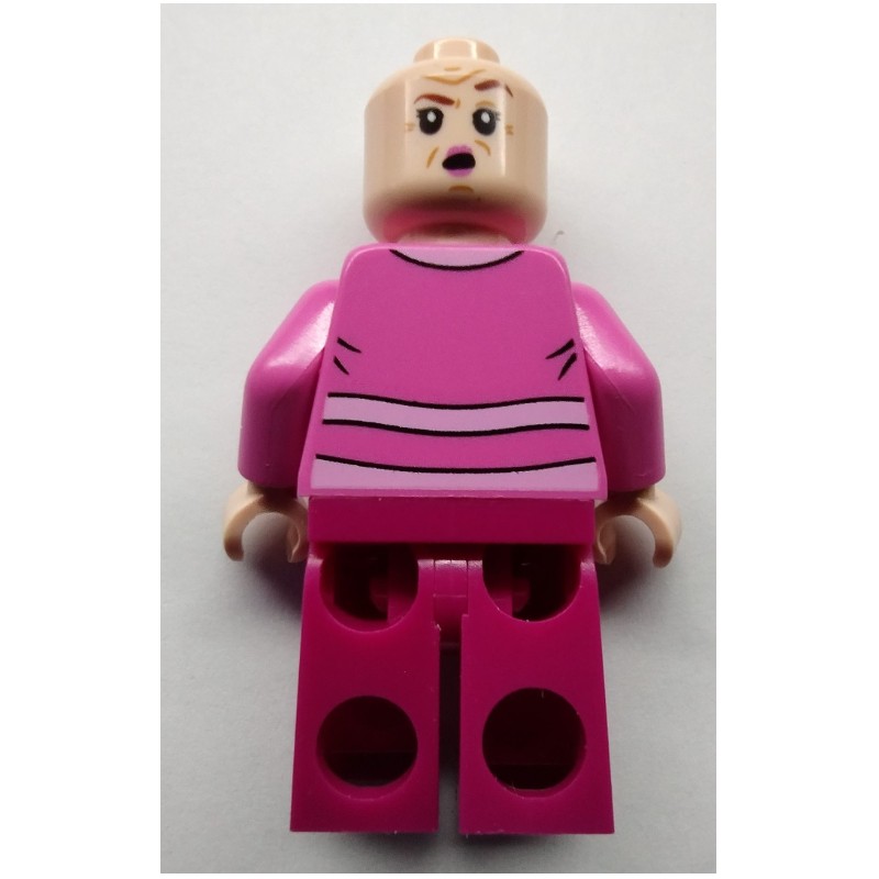 LEGO Set fig-012691 Professor Dolores Umbridge, Magenta Dress, Plain ...
