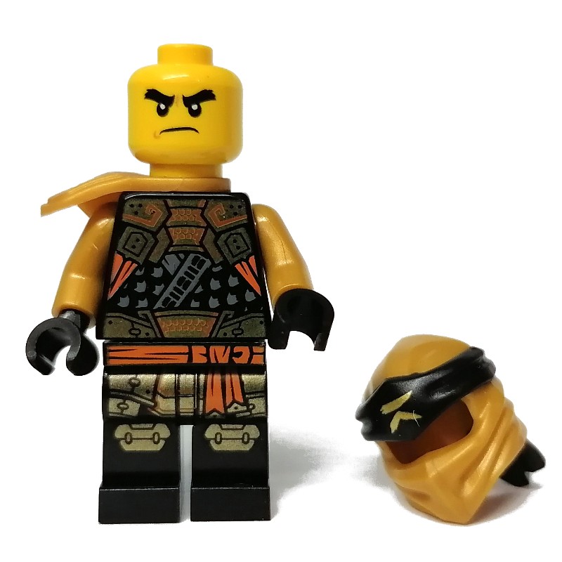 LEGO Set fig-012719 Cole, Crystalized Armor | Rebrickable - Build with LEGO