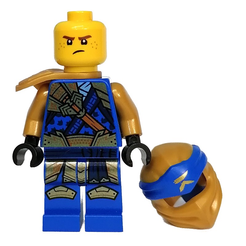 LEGO Set fig-012723 Jay, Crystalized Armor | Rebrickable - Build with LEGO