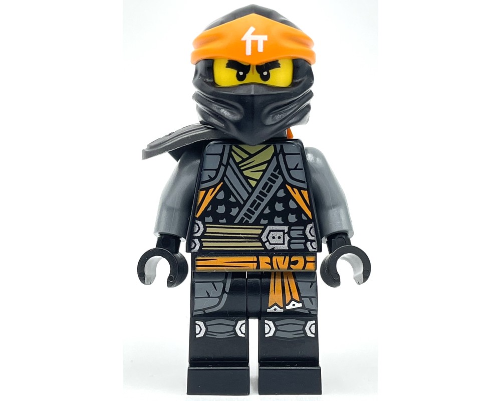 LEGO Set fig-012735 Cole, Crystalized Robes, Pearl Dark Gray Shoulder ...