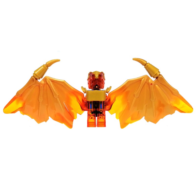 LEGO Set fig-012738 Golden Dragon Cole | Rebrickable - Build with LEGO