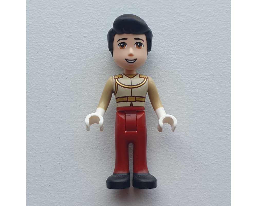LEGO Set fig-012751 Prince Charming - Tan Shirt, Dark Red Trousers ...
