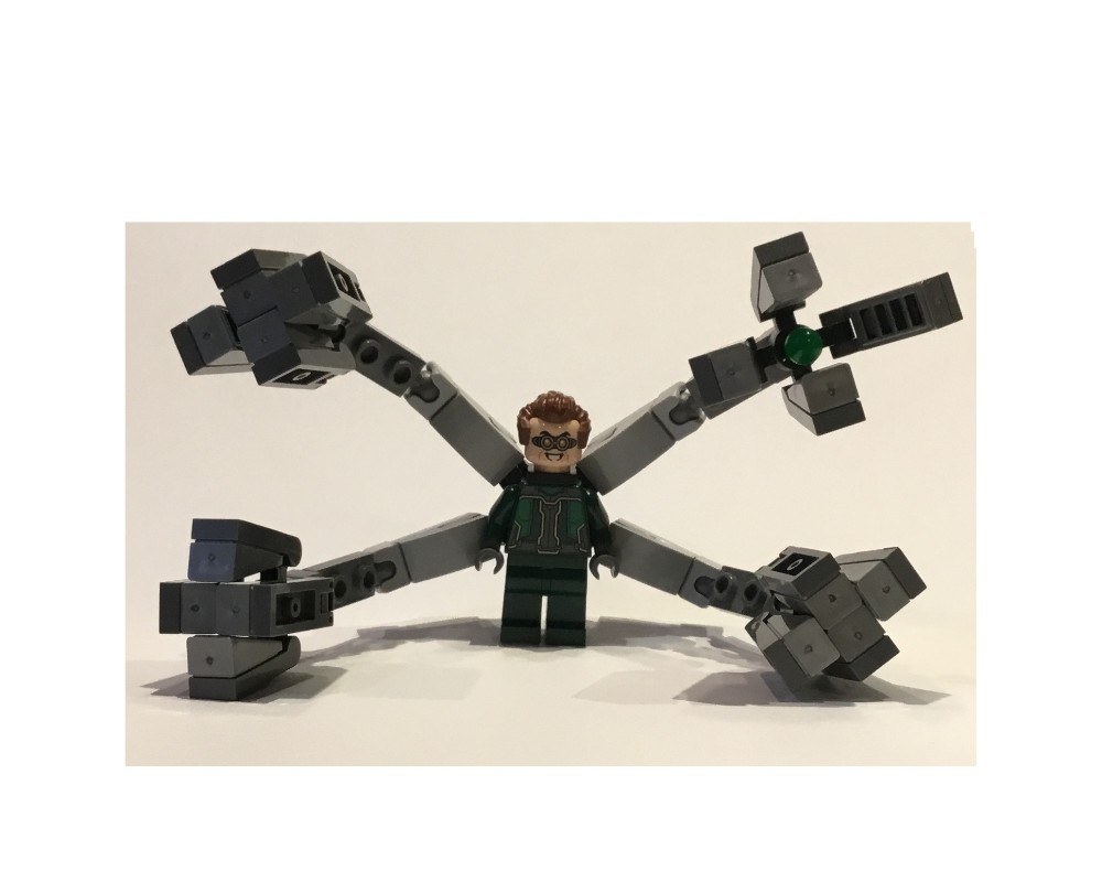 LEGO Set fig-012859 Dr. Octopus / Doc Ock, Dark Green Outfit, Large ...