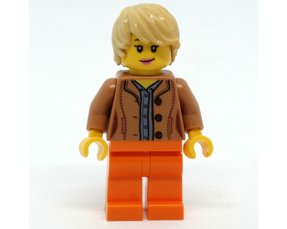 LEGO Set fig-012964 Medium Nougat Torso, Bright Light Orange Legs, Tan ...