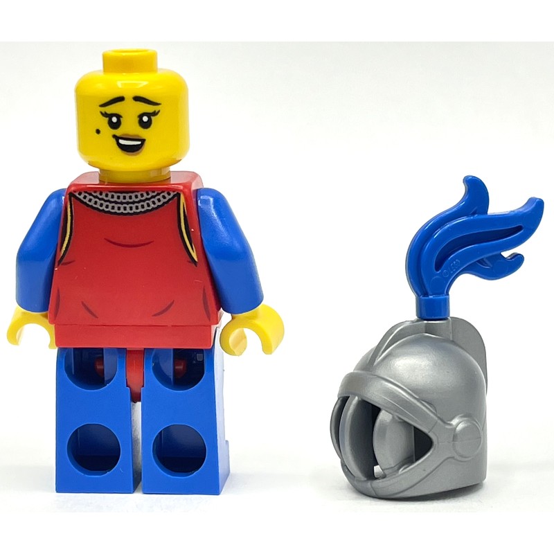 LEGO Set fig-012981 Knight, Woman, Helmet with Fixed Grille ...