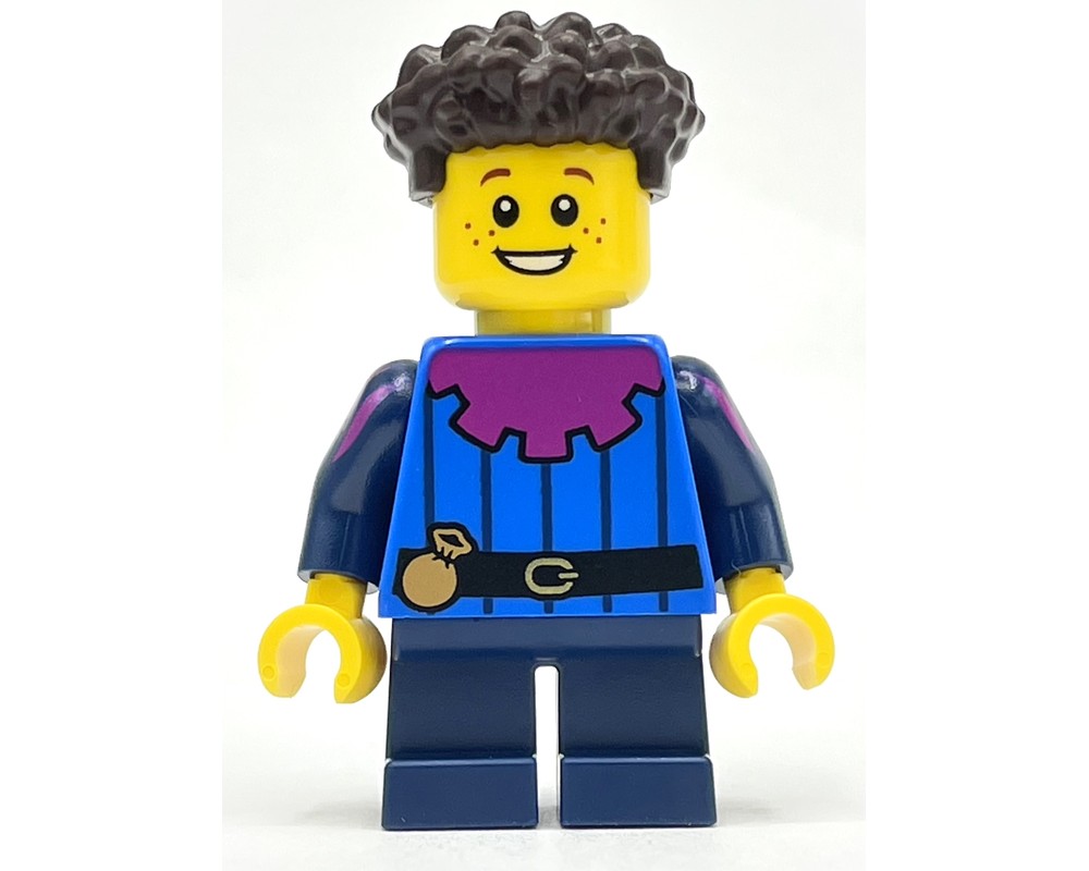 LEGO Set fig-012984 Troubadour Boy, Dark Blue Short Legs | Rebrickable ...