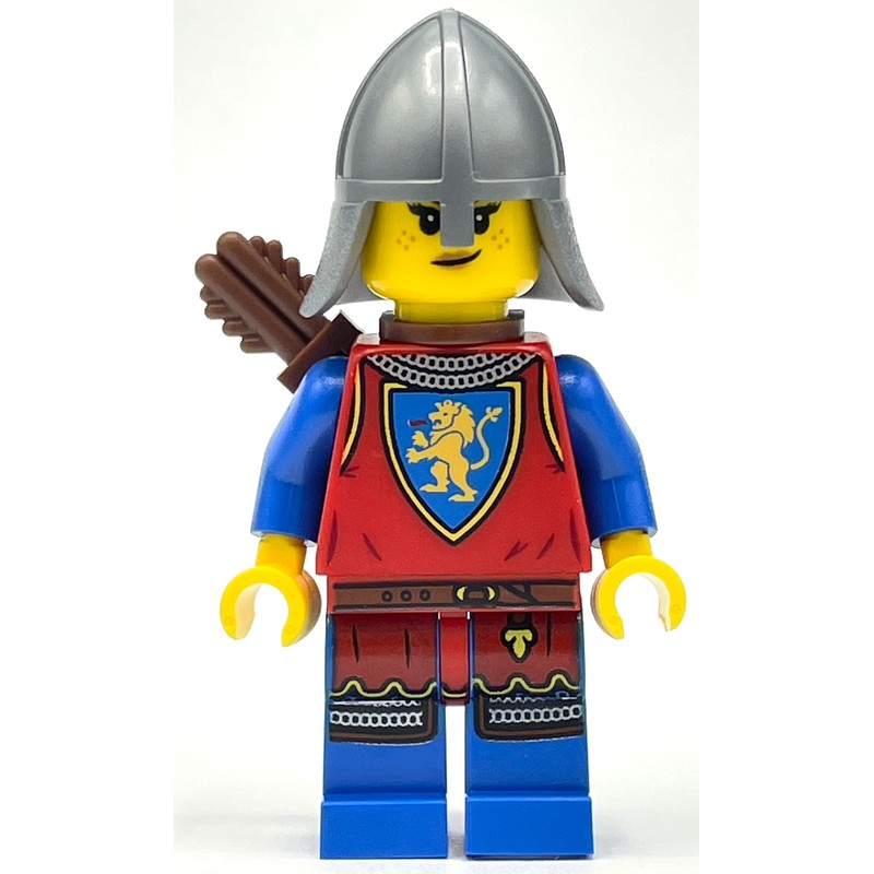 LEGO Set fig-012986 Knight, Archer, Woman, Quiver | Rebrickable - Build ...