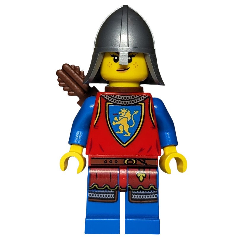 LEGO Set fig-012986 Knight, Archer, Woman, Quiver | Rebrickable - Build ...