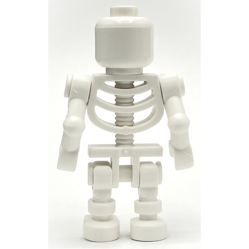 LEGO Set fig-012991 Skeleton, Standard Face, Bent Arms (78132 Torso ...