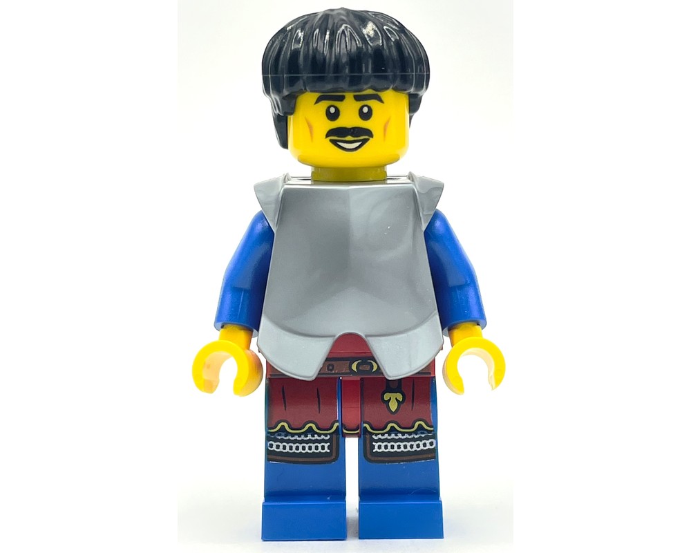 LEGO Set fig-012992 Knight, Chestplate, Black Hair | Rebrickable ...