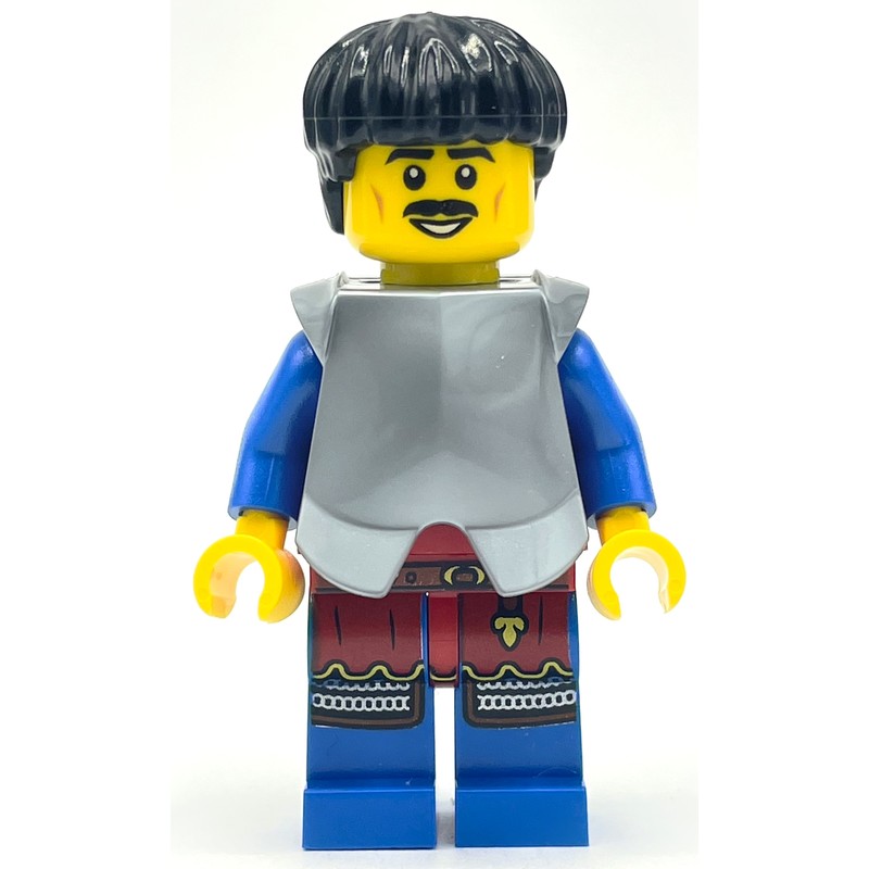 LEGO Set fig-012992 Knight, Chestplate, Black Hair | Rebrickable ...